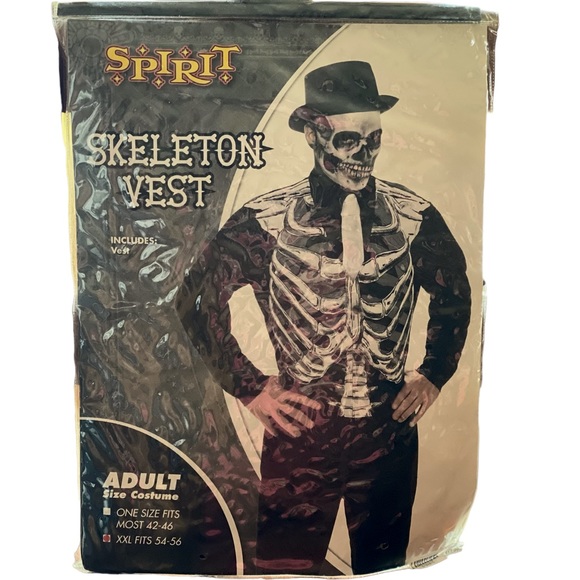 Spirit | Accessories | Nwt Skeleton Vest | Poshmark